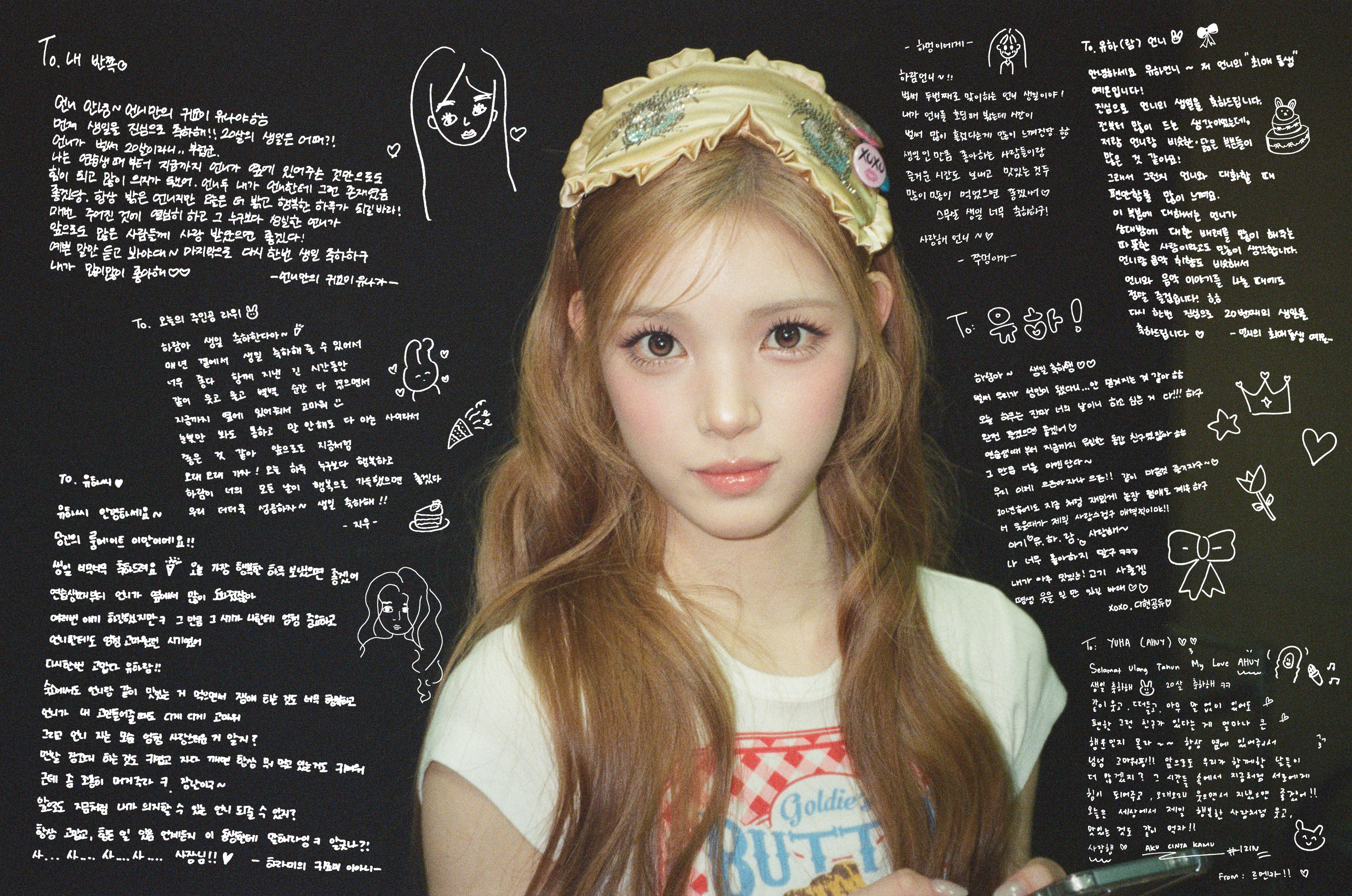 260412 Hearts2hearts twitter update with YUHA - Happy Yuha Day — HQ K ...